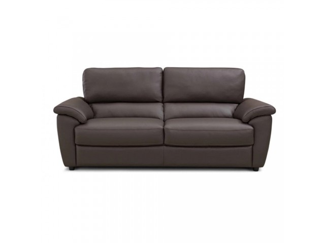 Enzo Leather 3 Seater Sofa with Recline Option